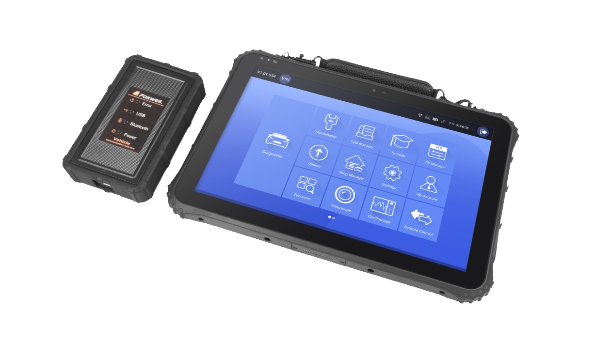 Foxwell GT90 Max: Vehicle diagnostic tablet for professionals - Carvitas