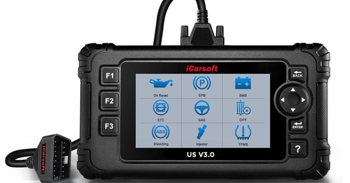 iCarsoft US V3.0 voor Ford, GM, Chrysler en Jeep