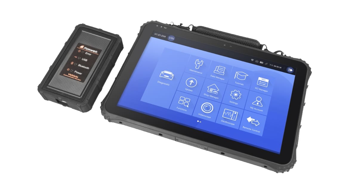 Foxwell GT90 Max: Voertuig diagnose tablet voor professionals