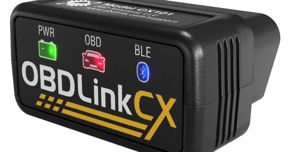 Buy an OBDLink CX? Order now at OBDLink!