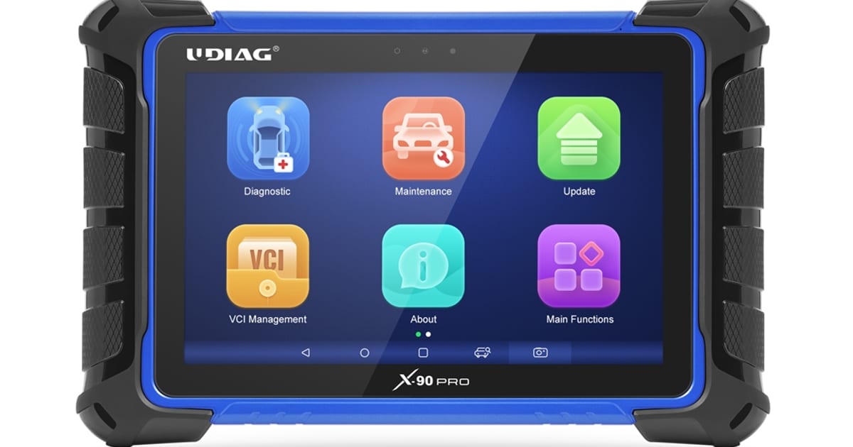 UDIAG X-90 Pro diagnostic tablet available from stock at Carvitas