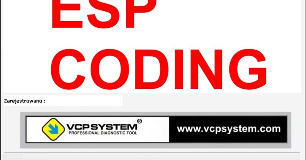 VCP System ESP Codering Software | Herprogrammeer ESP Eenvoudig